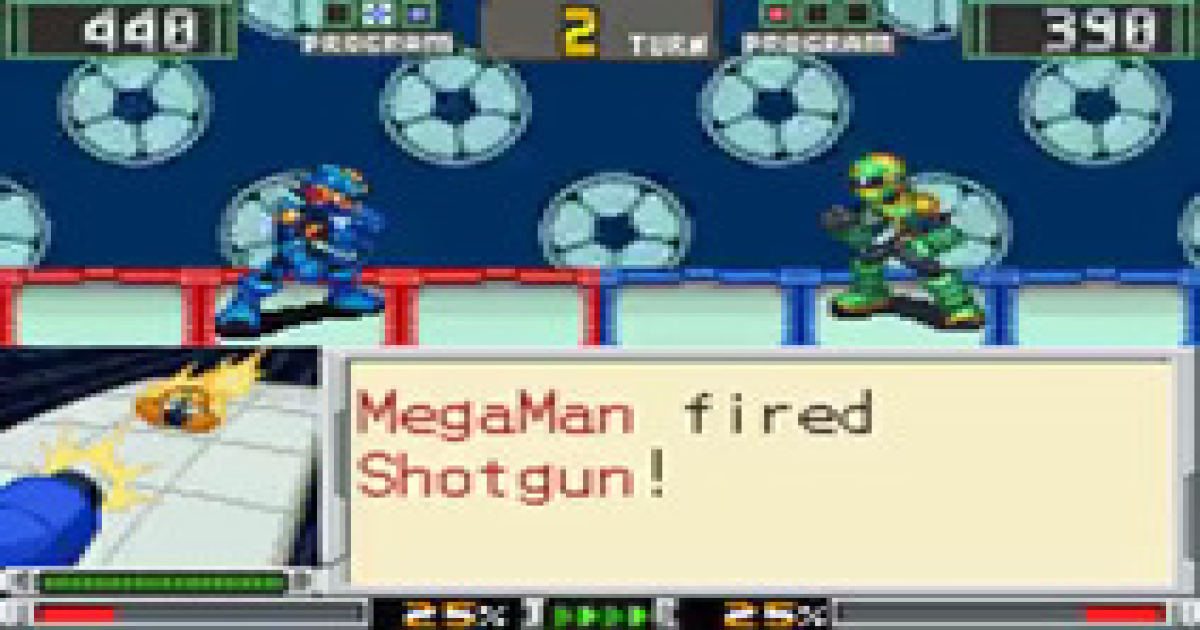 Megaman Battle Chip Challenge (U) emulator for GameBoy Advance