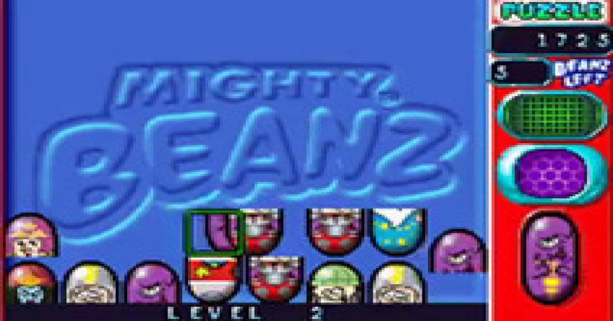 Mighty Beanz Pocket Puzzles (U) emulator for GameBoy Advance