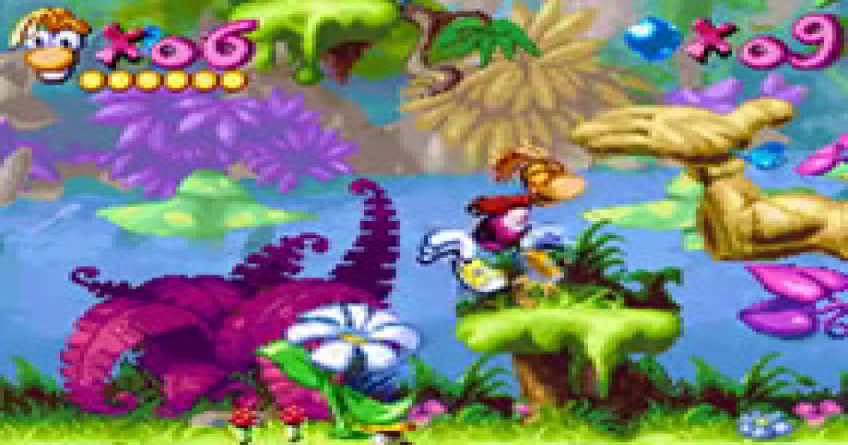 Rayman 10th Anniversary - Rayman Advance & Rayman 3 (U) emulator for ...