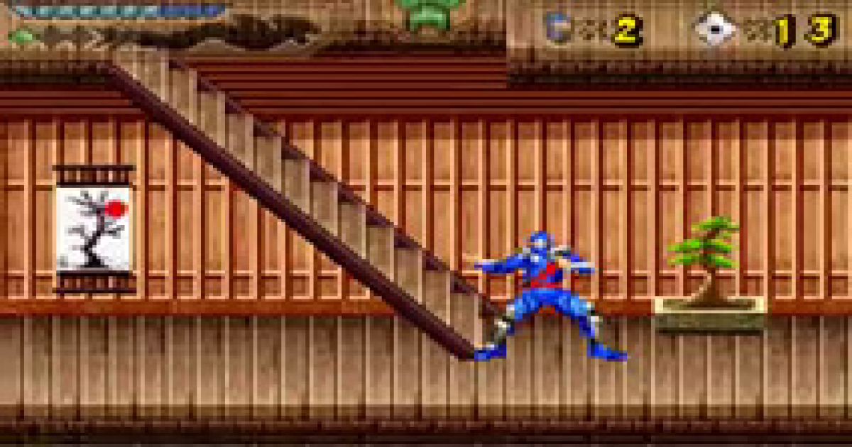 Revenge of Shinobi, The (U) emulator for GameBoy Advance