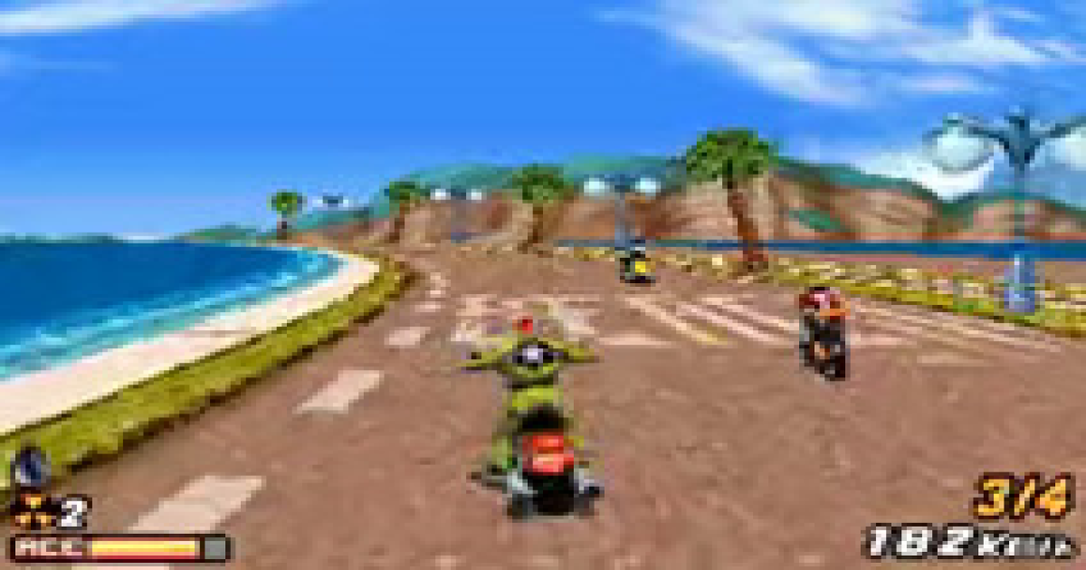 Road Rash - Jailbreak (U) emulator for GameBoy Advance