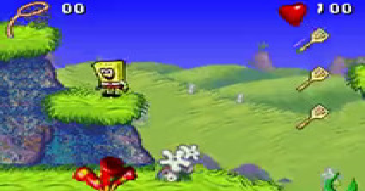 SpongeBob SquarePants - SuperSponge (U) emulator for GameBoy Advance