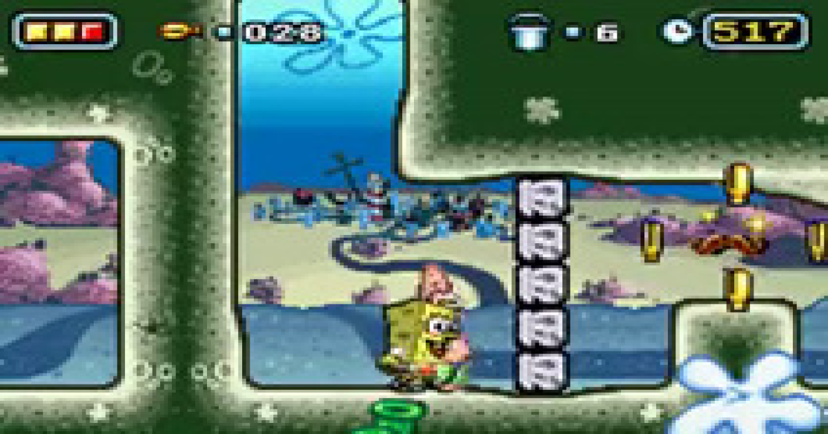 SpongeBob SquarePants - The Movie (U) emulator for GameBoy Advance