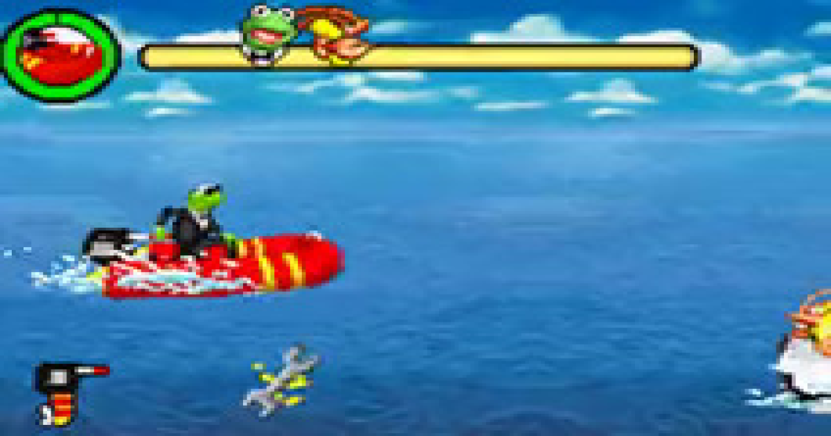 Spy Muppets - License to Croak (U) (M6) emulator for GameBoy Advance