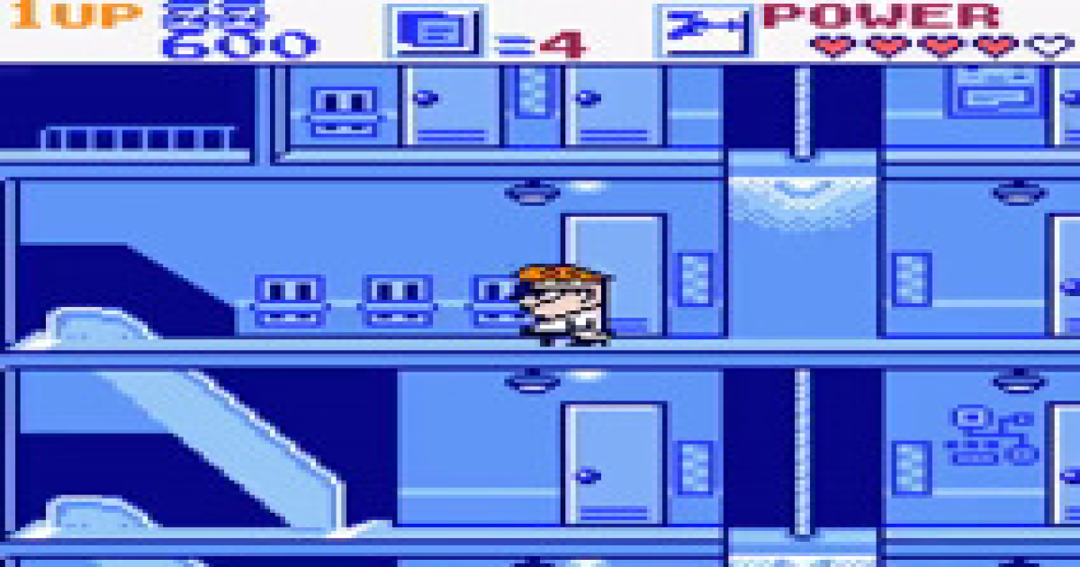 Dexter's Laboratory emulator for GameBoy Color