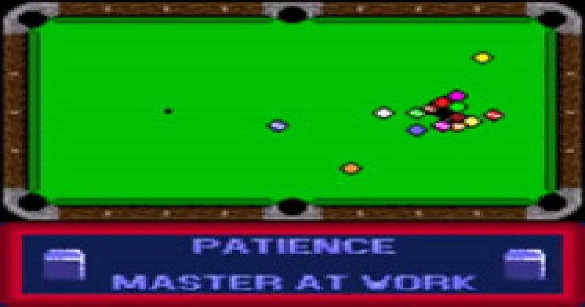 Jimmy White's Cueball emulator for GameBoy Color
