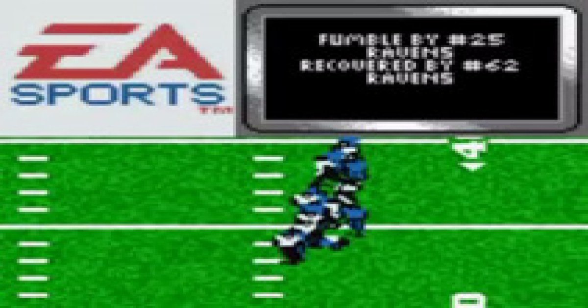 Madden NFL 2002 emulator for GameBoy Color