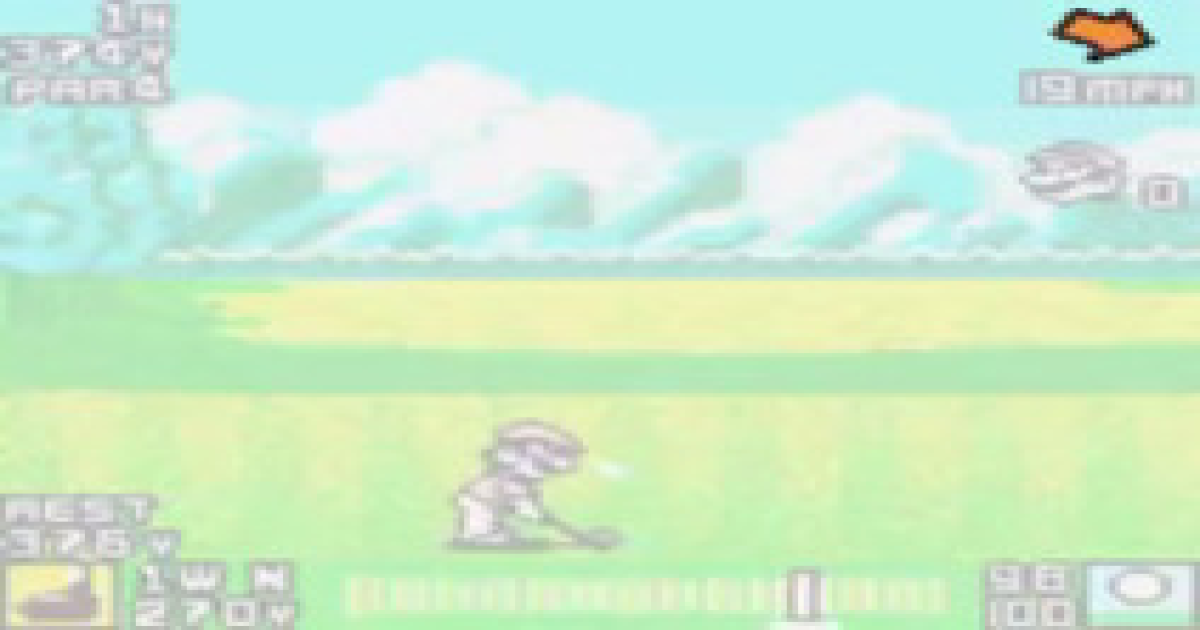 Mario Golf emulator for GameBoy Color