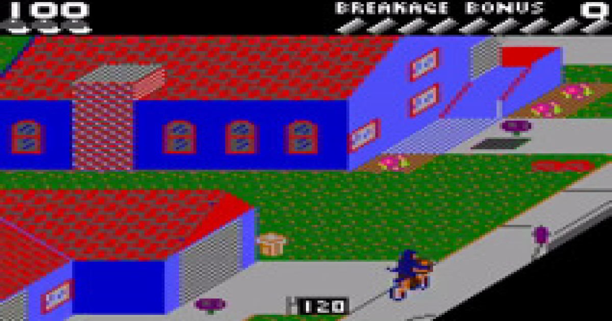 Paperboy emulator for GameBoy Color