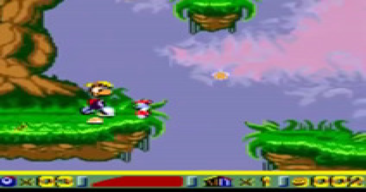 Rayman II - The Great Escape emulator for GameBoy Color