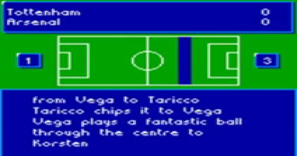 Soccer Manager emulator for GameBoy Color