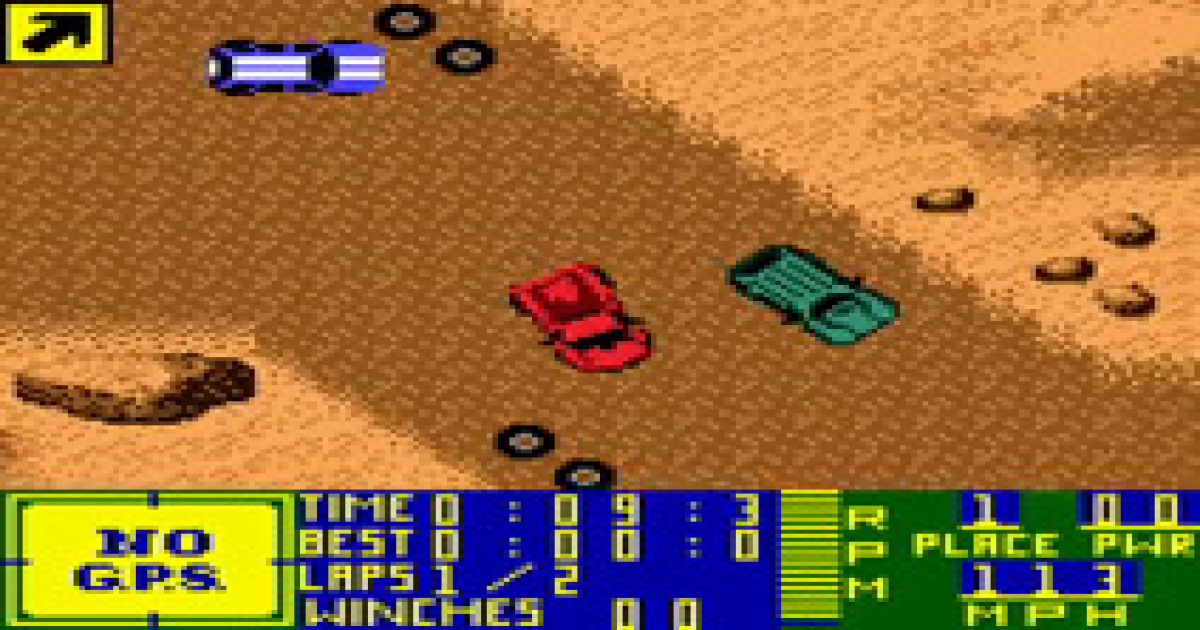 Test Drive Off-Road III emulator for GameBoy Color