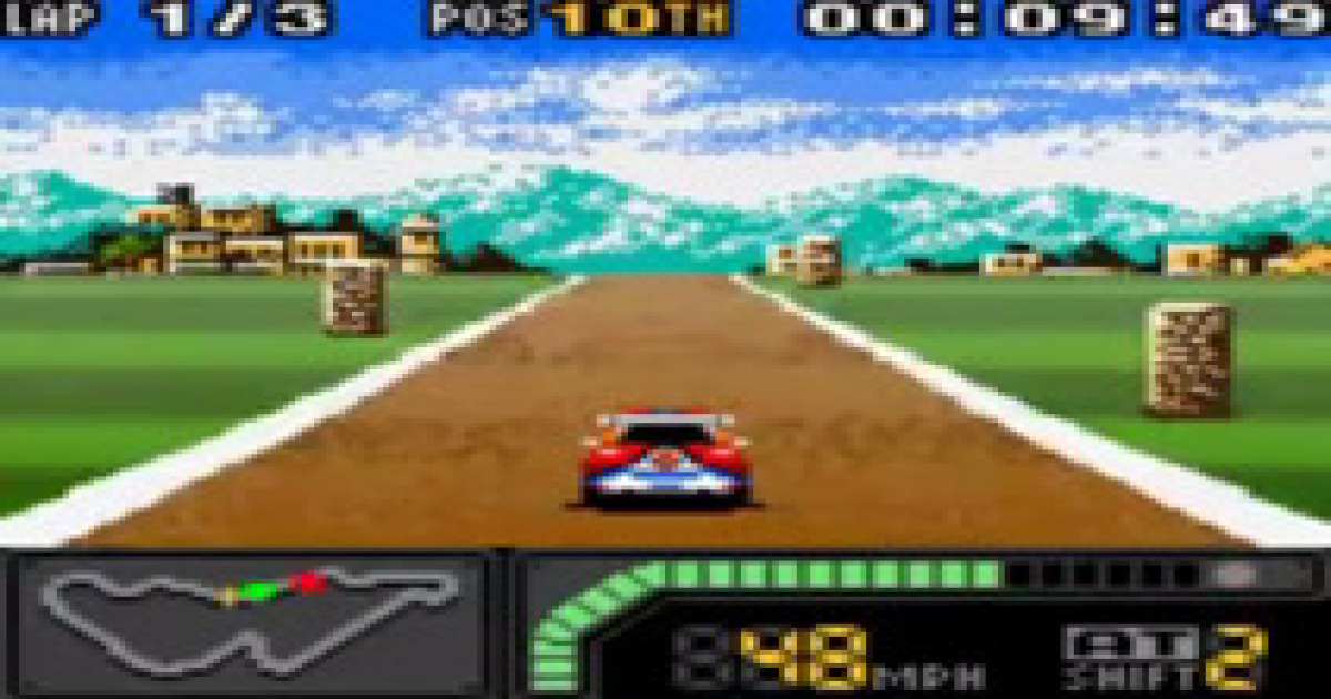 Top Gear Pocket II emulator for GameBoy Color