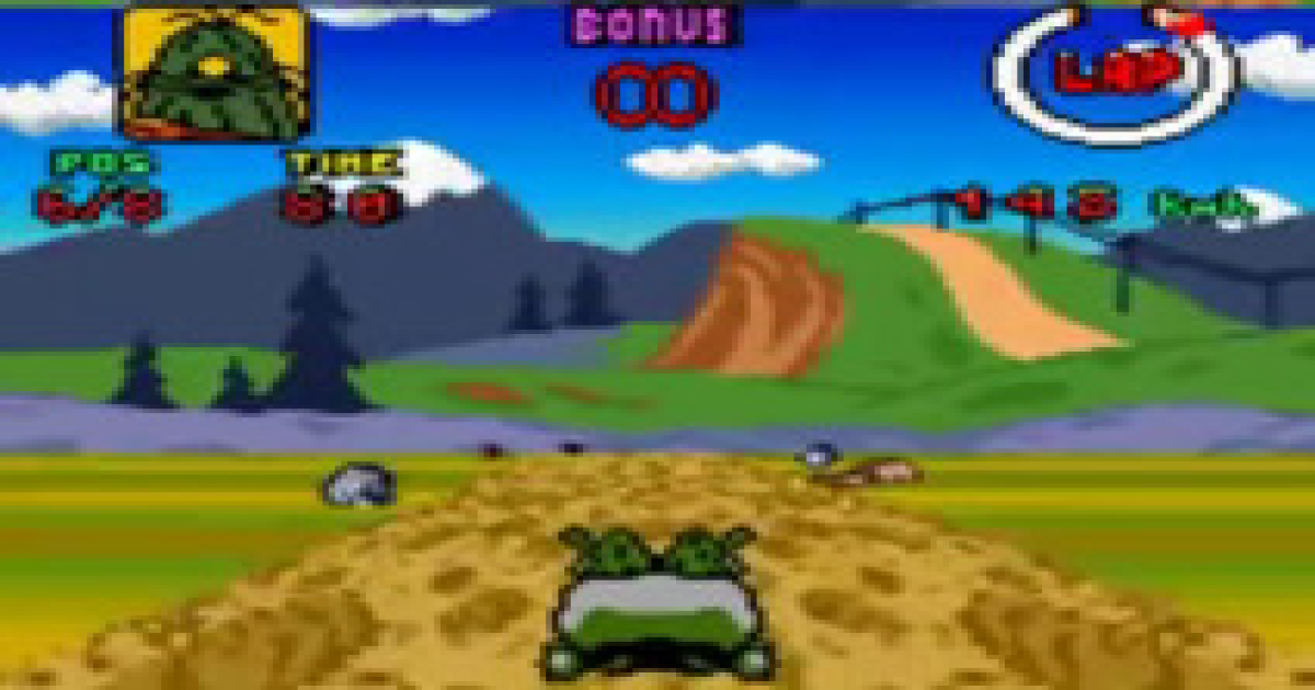Wacky Races emulator for GameBoy Color