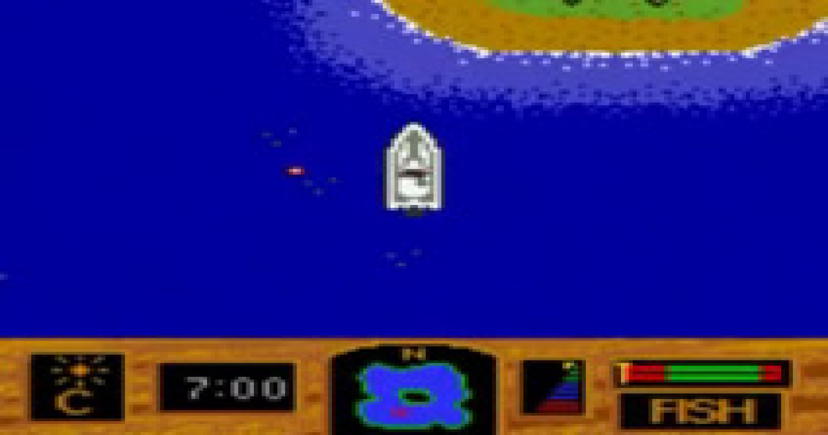 Zebco Fishing! emulator for GameBoy Color