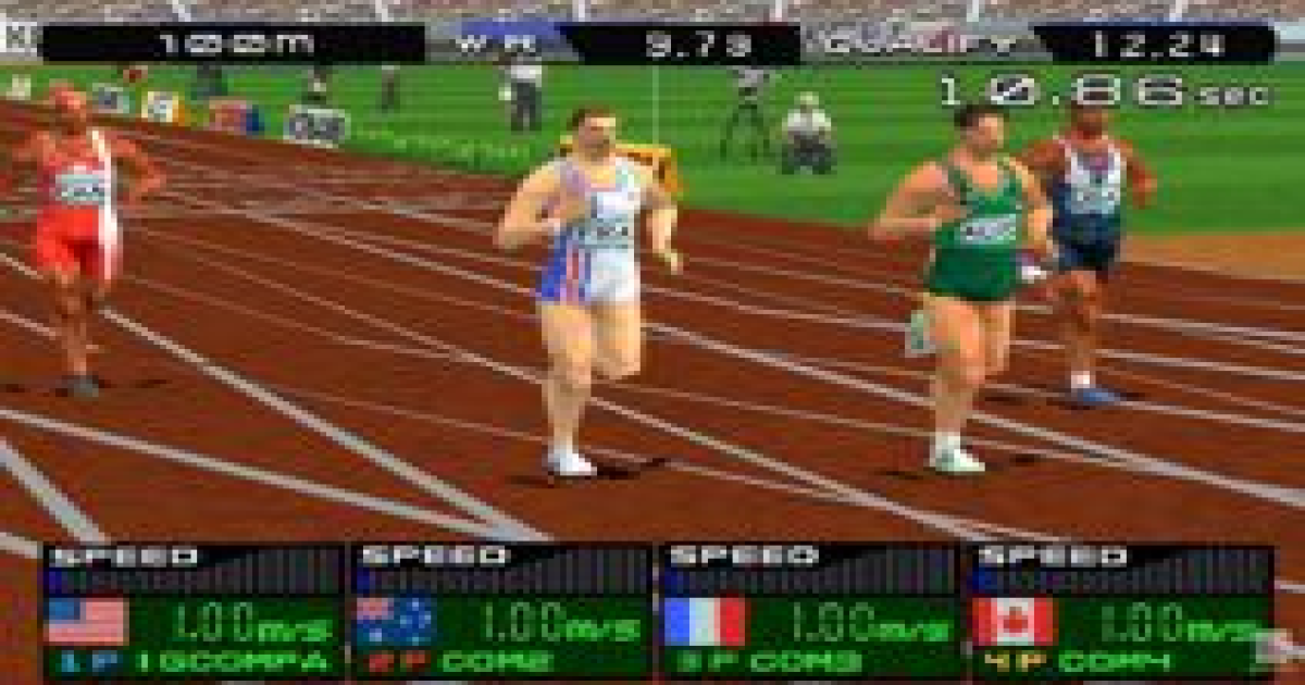 International Track & Field 2000 (USA) emulator for Nintendo 64