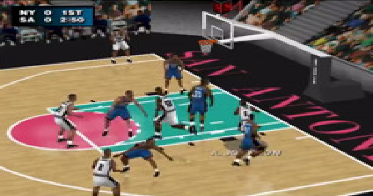 NBA Live 2000 (USA) (En,Fr,De,Es) emulator for Nintendo 64