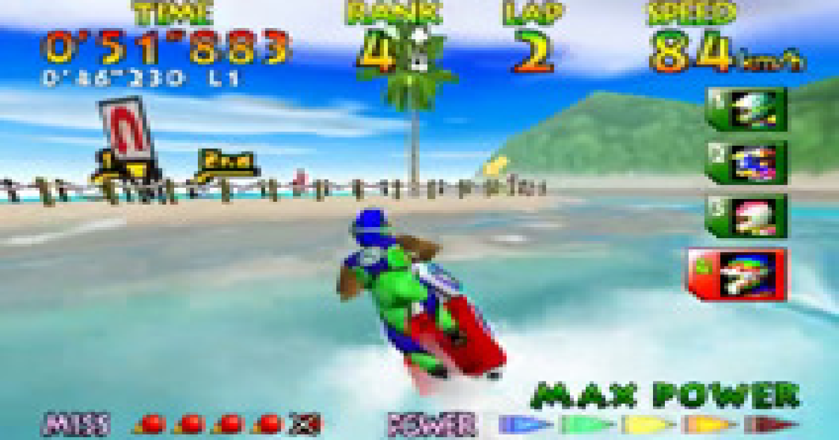 Wave Race 64 - Kawasaki Jet Ski (USA) (Rev 1) emulator for Nintendo 64