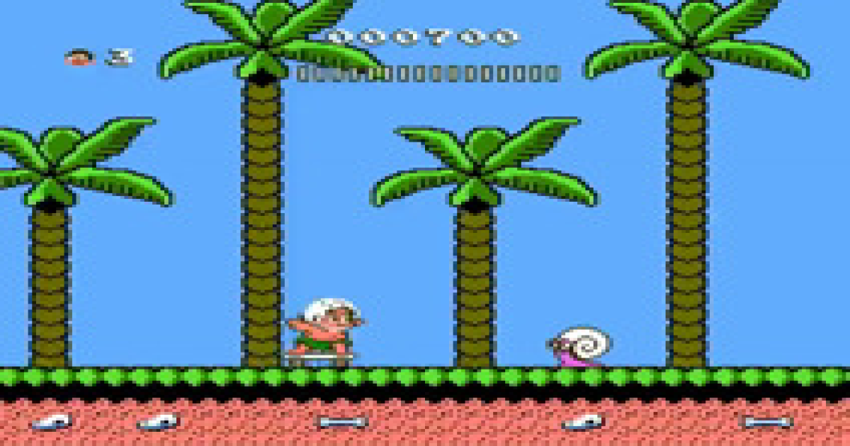 Adventure Island II (U) emulator for Nintendo / Famicom