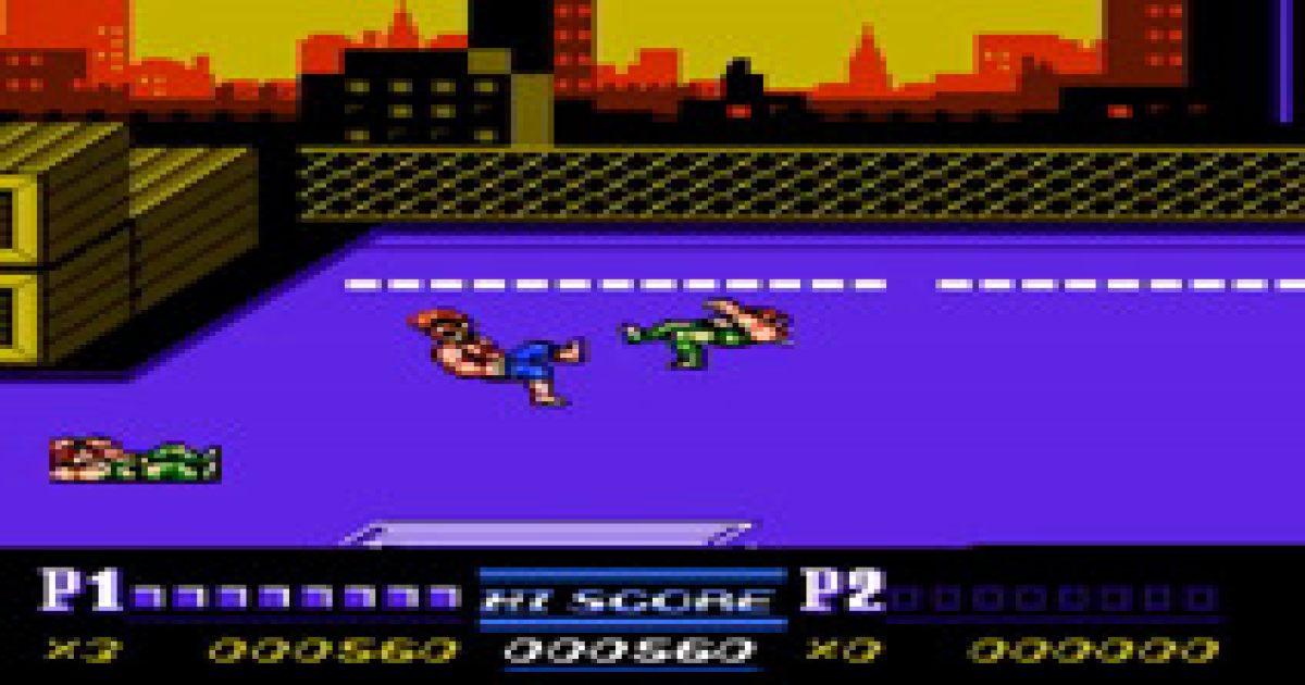 Double Dragon II - The Revenge (E) emulator for Nintendo / Famicom