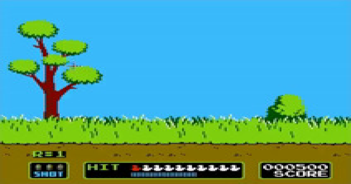 Duck Hunt (W) emulator for Nintendo / Famicom