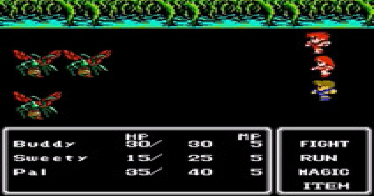 Final Fantasy II (J) emulator for Nintendo / Famicom