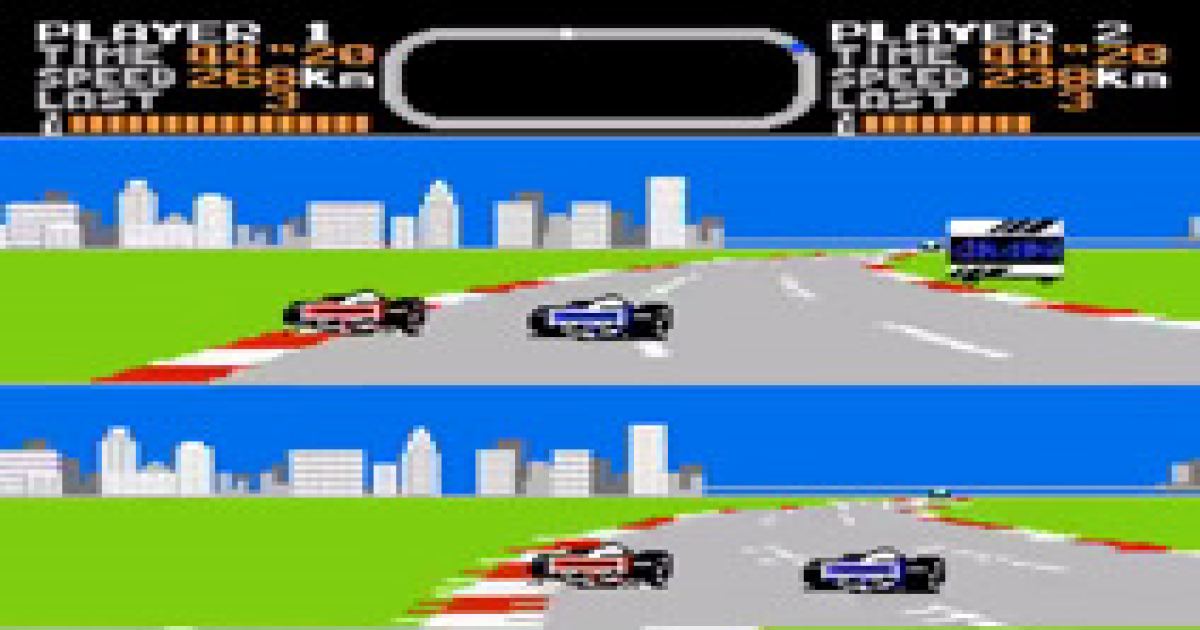 Final Lap (J) emulator for Nintendo / Famicom