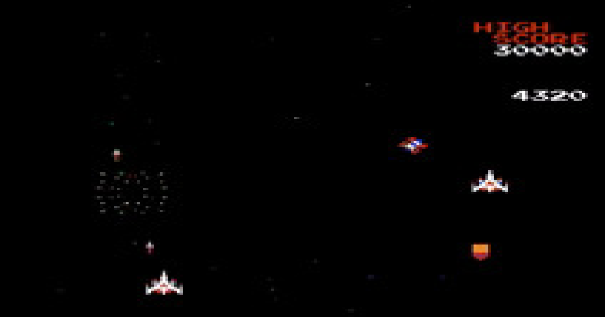 Galaga (E) [!] emulator for Nintendo / Famicom
