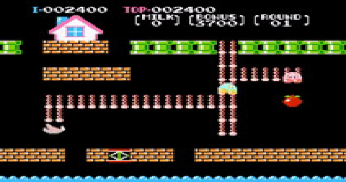 Nuts & Milk (J) emulator for Nintendo / Famicom