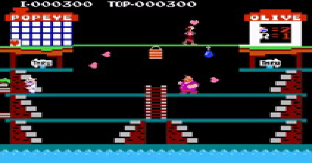 Popeye (W) (PRG1) emulator for Nintendo / Famicom