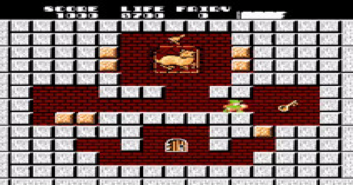 Solomon's Key (E) [!] emulator for Nintendo / Famicom