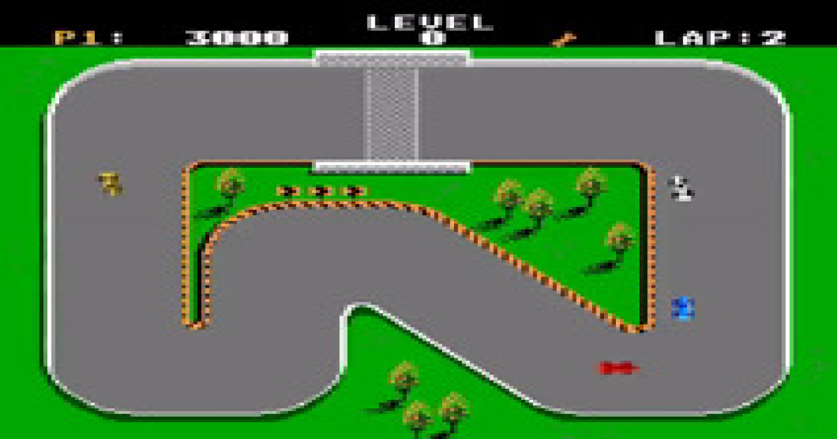 Super Sprint (Tengen) emulator for Nintendo / Famicom