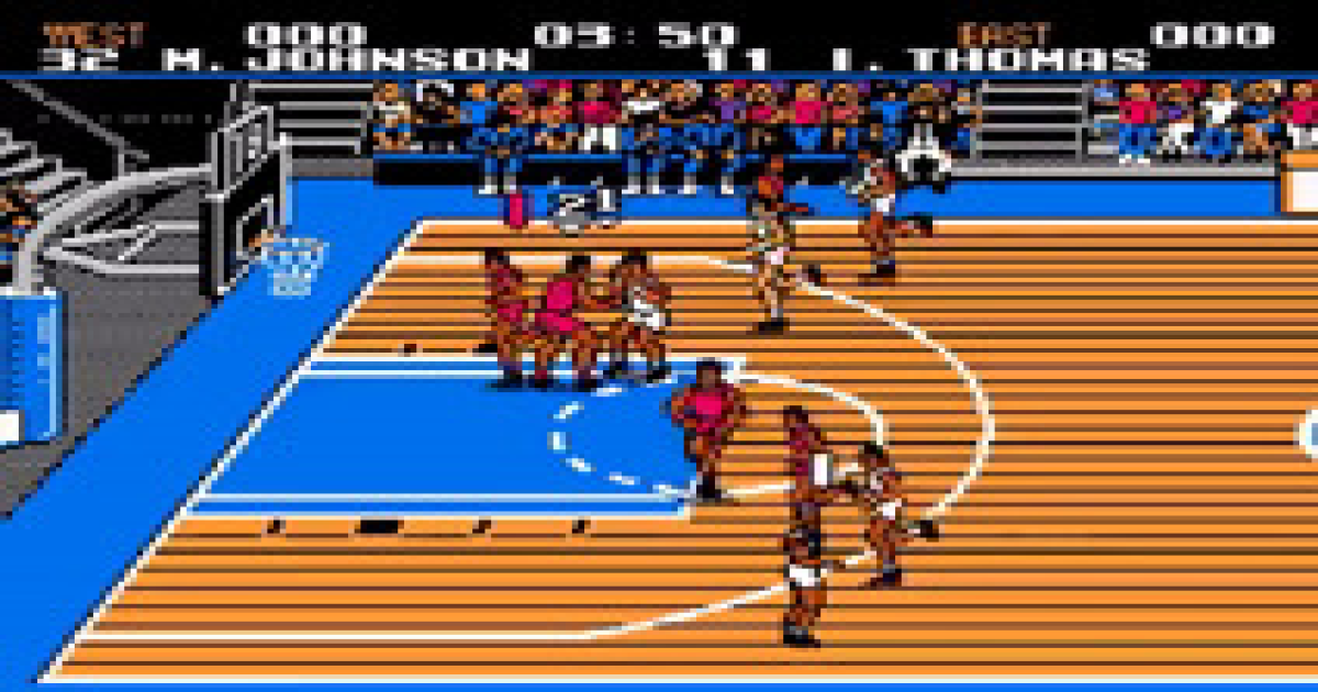 Tecmo NBA Basketball (U) (REVA) emulator for Nintendo / Famicom