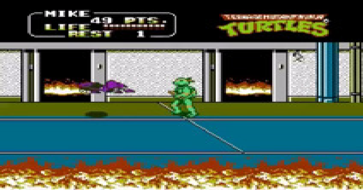 Teenage Mutant Hero Turtles II - The Arcade Game (E) emulator for ...