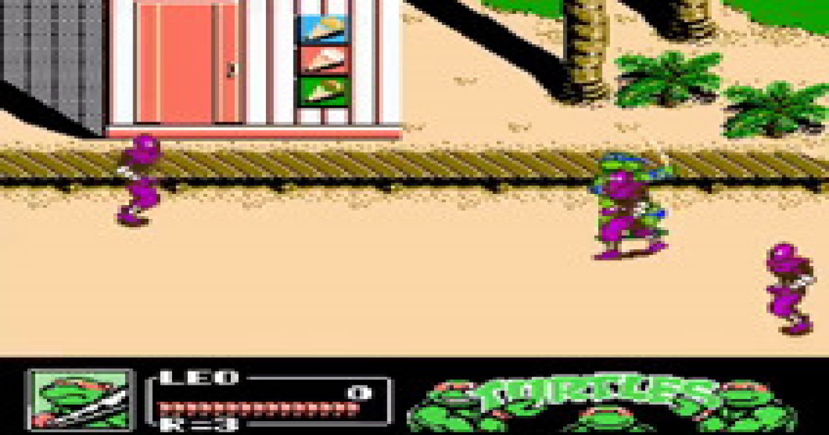 Teenage Mutant Ninja Turtles III - The Manhattan Project (U) emulator ...