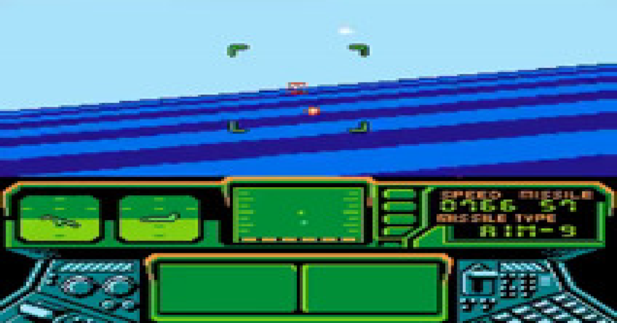 Top Gun - The Second Mission (E) emulator for Nintendo / Famicom