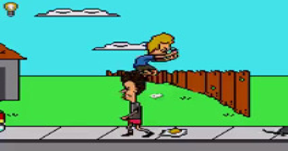 Beavis and Butt-Head (USA, Europe) emulator for SEGA Game Gear