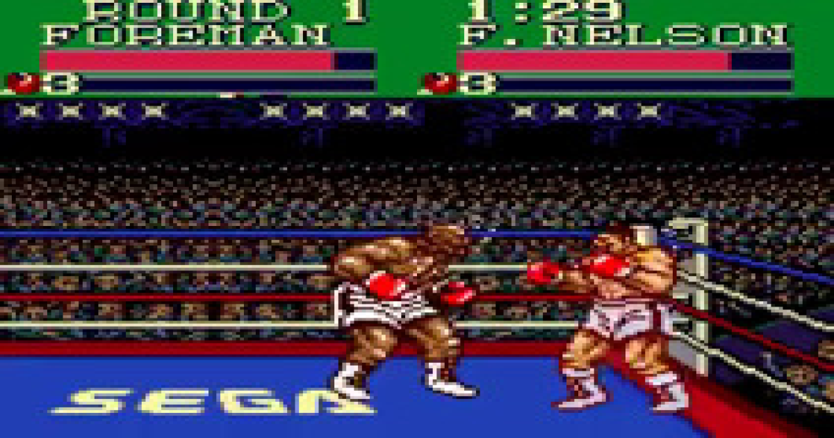 George Foreman's KO Boxing (USA, Europe) emulator for SEGA Game Gear