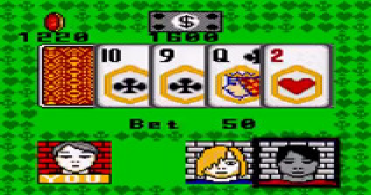 Poker Face Paul's Poker (USA) emulator for SEGA Game Gear