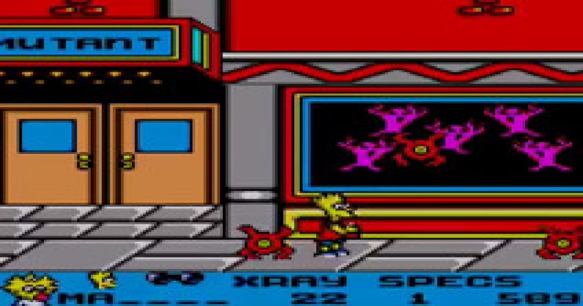 Simpsons, The - Bart vs. the Space Mutants (USA, Europe) emulator for ...