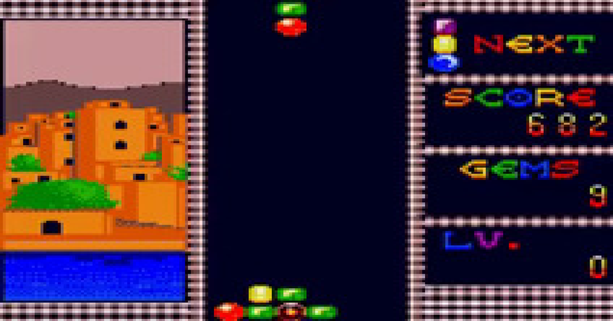 Super Columns (USA, Europe) emulator for SEGA Game Gear