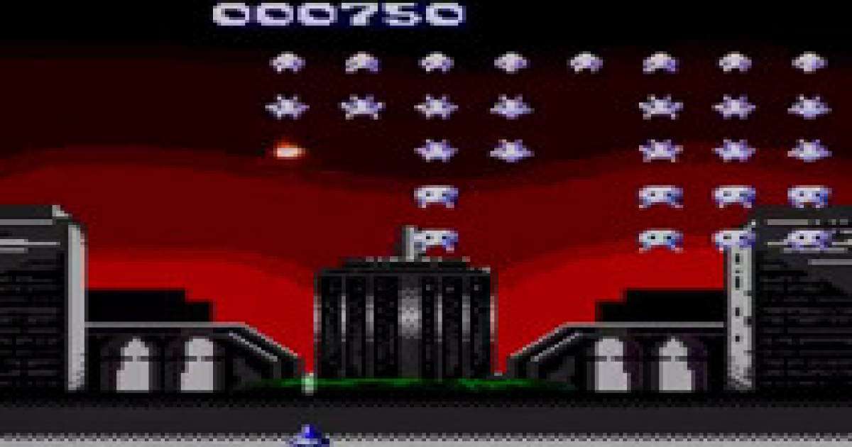 Super Space Invaders (USA, Europe) emulator for SEGA Game Gear