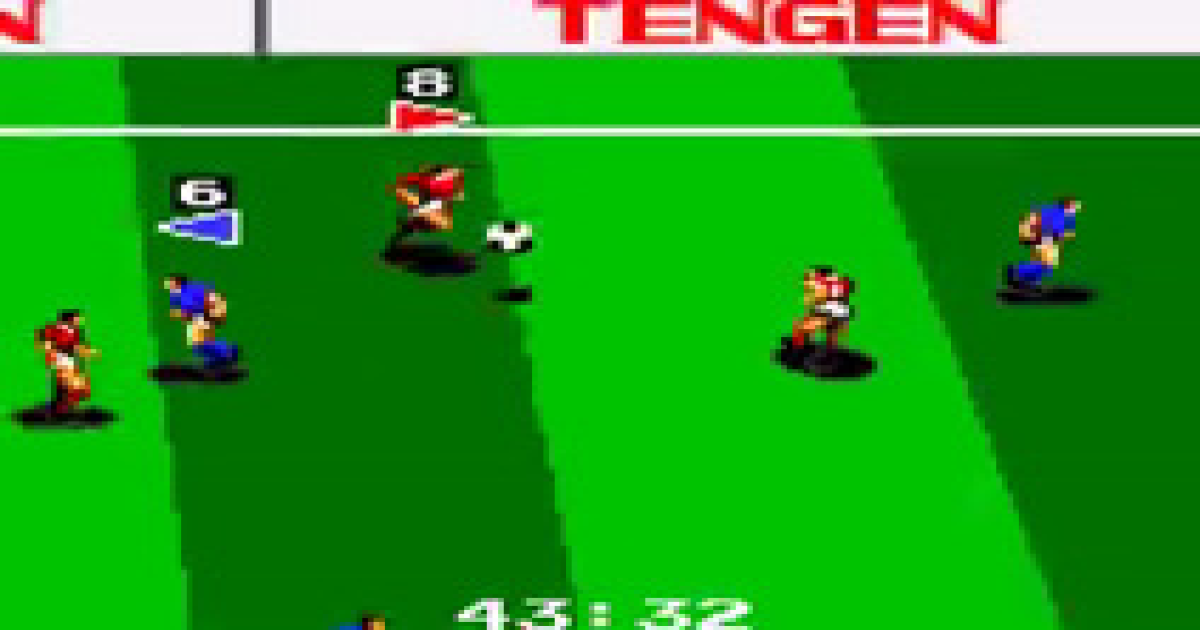 Tengen World Cup Soccer (USA, Europe) emulator for SEGA Game Gear