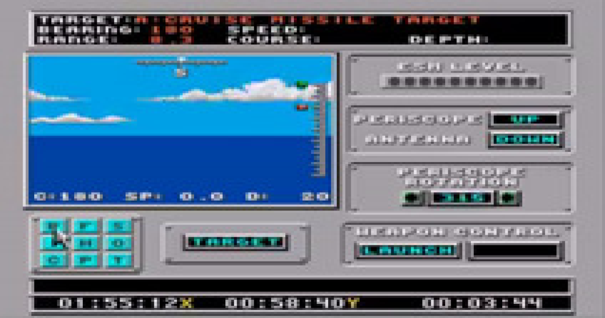 688 Attack Sub (USA, Europe) emulator for Sega Mega Drive / Genesis