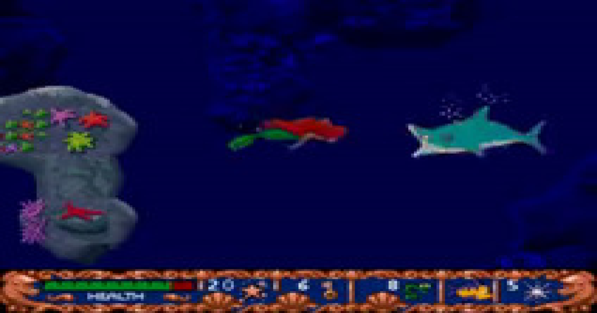 Ariel the Little Mermaid (USA, Europe) emulator for Sega Mega Drive ...