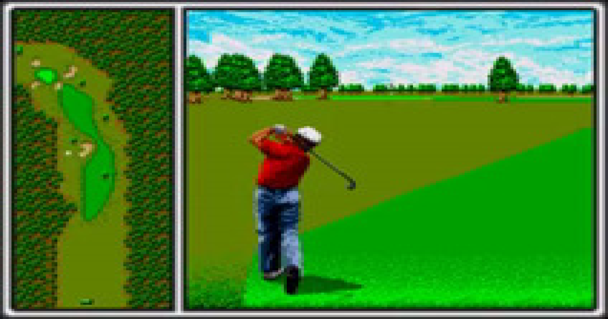Arnold Palmer Tournament Golf (USA, Europe) emulator for Sega Mega ...