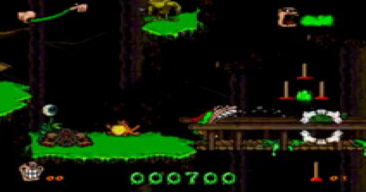 Boogerman - A Pick and Flick Adventure (USA) emulator for Sega Mega ...
