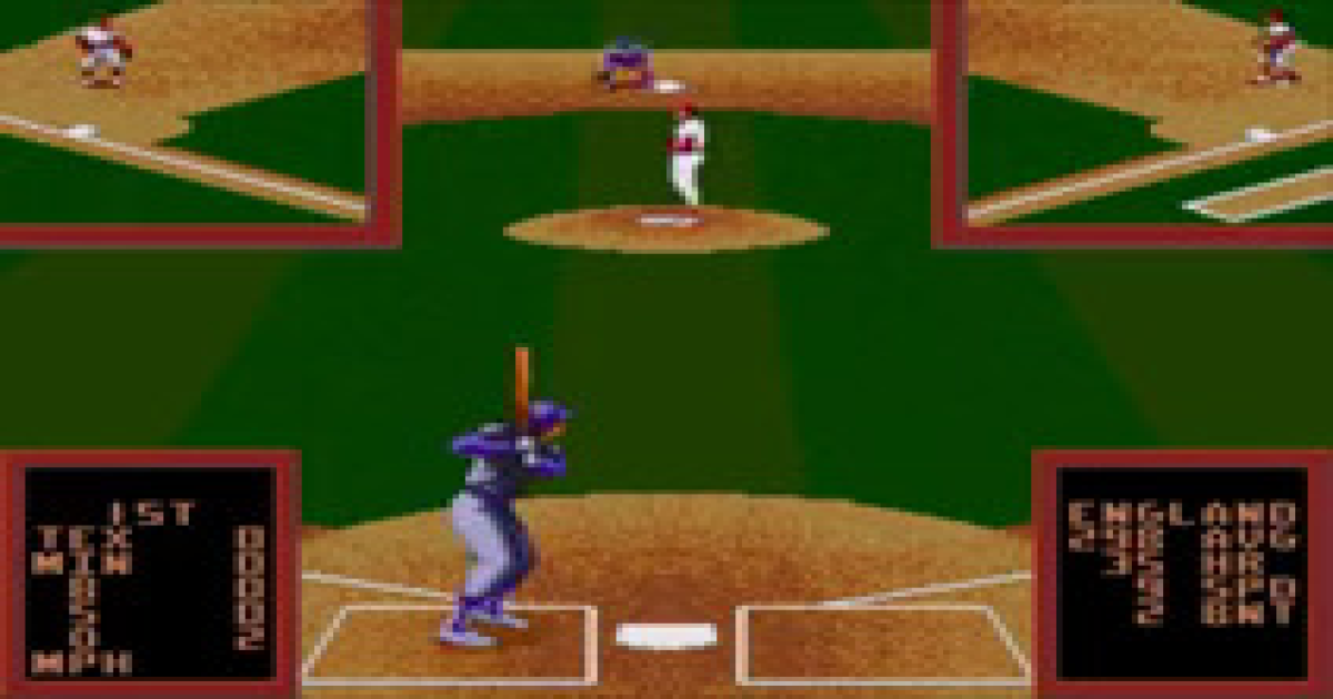 Cal Ripken Jr. Baseball (USA) emulator for Sega Mega Drive / Genesis