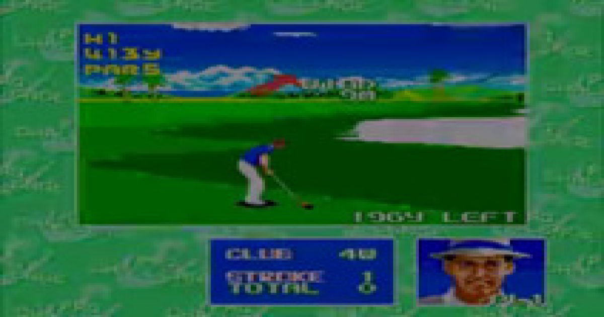 Chi Chi's Pro Challenge Golf (USA) emulator for Sega Mega Drive / Genesis