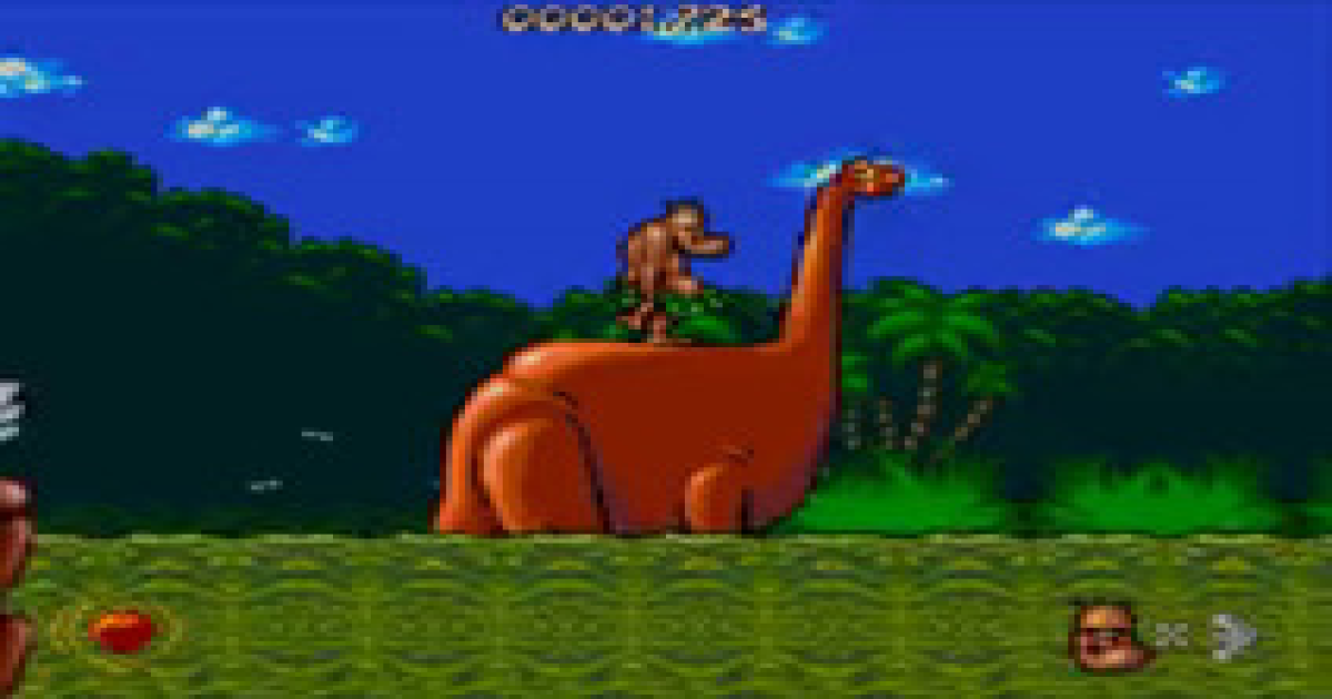 Chuck Rock (USA) emulator for Sega Mega Drive / Genesis